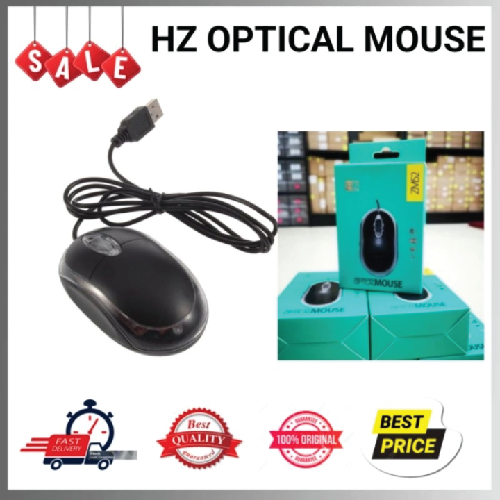 HZ OPTICAL MOUSE | 2.4GHZ DPI 800 | HIGH PRECISION | Lazada