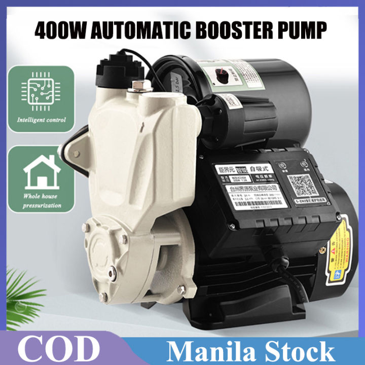 New Automatic Booster Pump 400W Intelligent Automatic Pump Hot and Cold ...