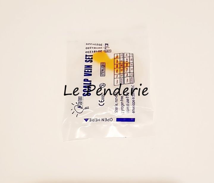 Scalp Vein Set / Butterfly 25G (50 pieces) (generic brand) | Lazada PH