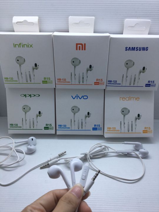 HEADSET / HANDSFREE R15 R11 HEADSET ALL MEREK EARPHONE | Lazada Indonesia