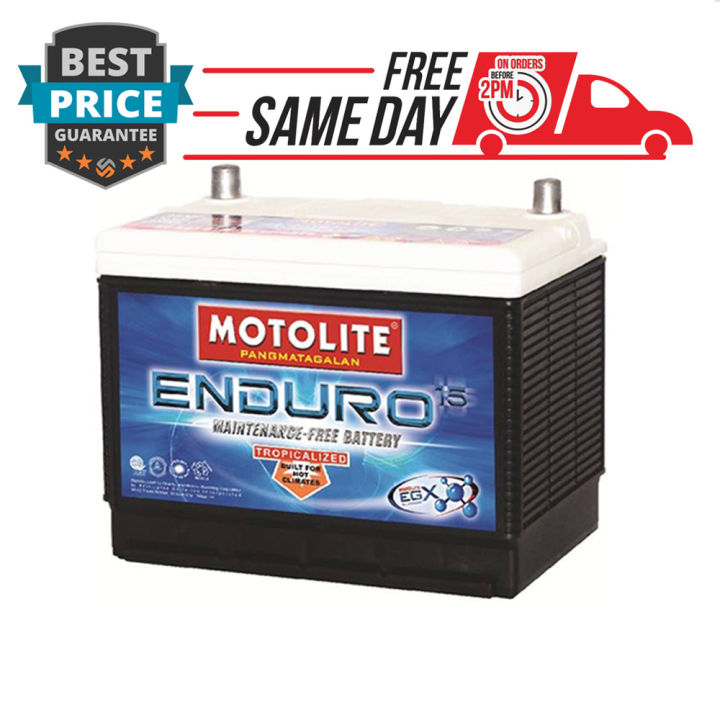 Motolite Enduro NS40 (15mos warranty) Maintenance Free Car Battery ...