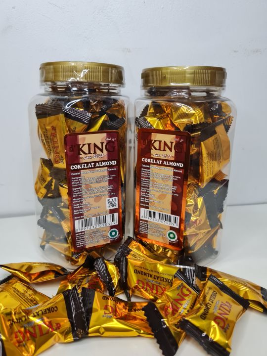 Bonibol almond dking cokelat kemasan pertoples isi 40 | Lazada Indonesia