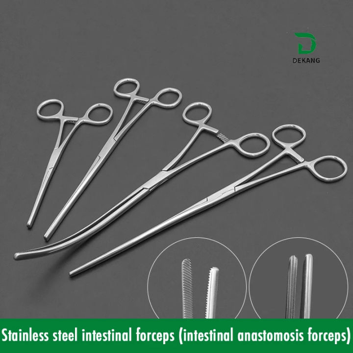 Intestinal Forceps Intestinal Anastomosis Forceps Straight Elbow Twill ...