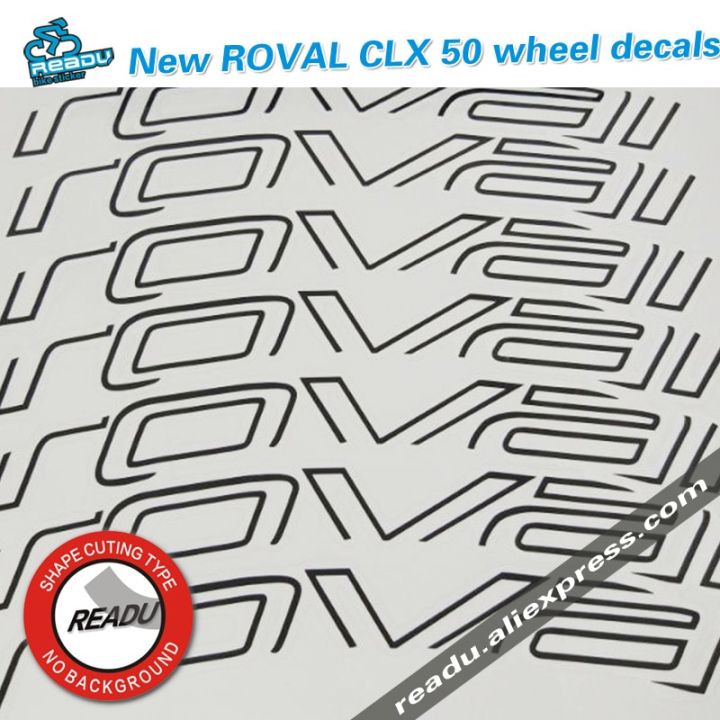 Miếng Dán Xe Đạp Đường Trường ROVAL CLX 50 Mới Miếng Dán Nhóm Bánh Xe ...