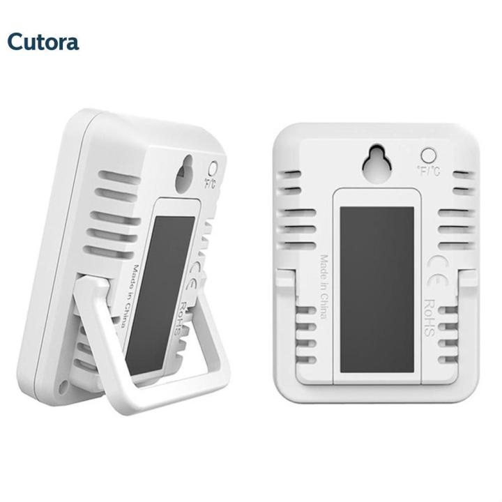 Cutora มาตรวัดเซ็นเซอร์ตัววัดอุณหภูมิความชื้นห้องเครื่องวัดความชื้นใน ...