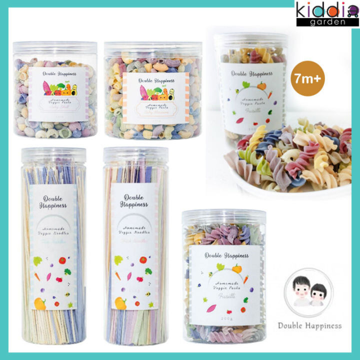 Double Happiness Veggie Pasta Fusilli/Baby Shell /Baby Macaroni ...