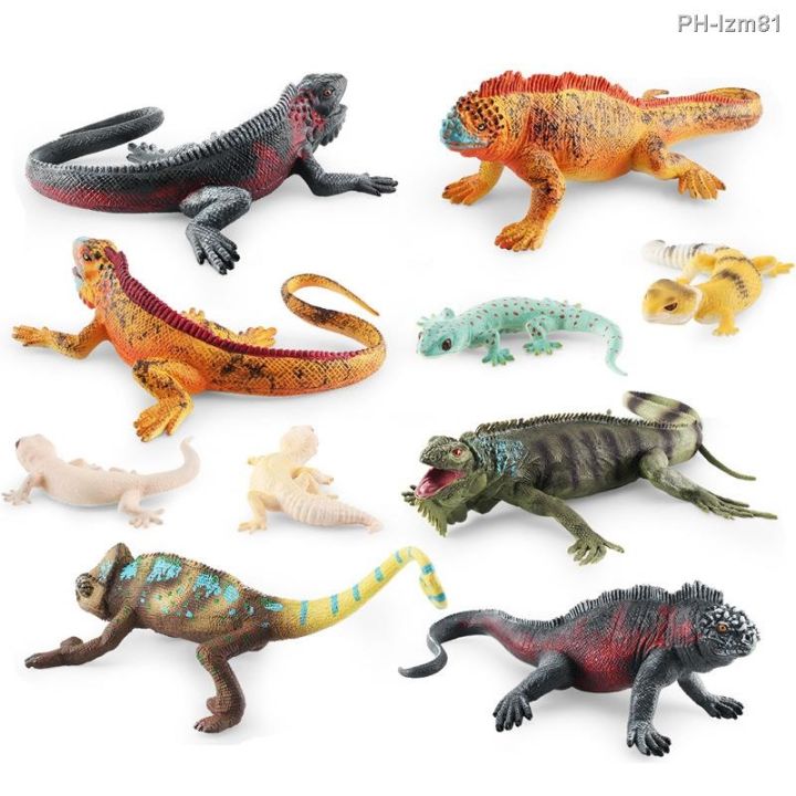 🧑 Children's gifts 👧 Simulation lizard chameleon amphibian reptile ...