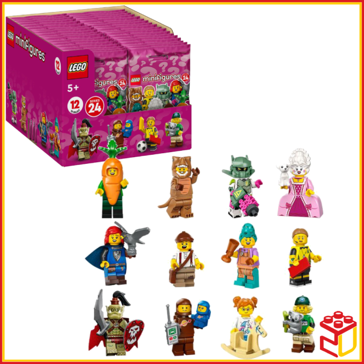 (Ready Stock) 71037 LEGO Minifigures Series 24 | Lazada