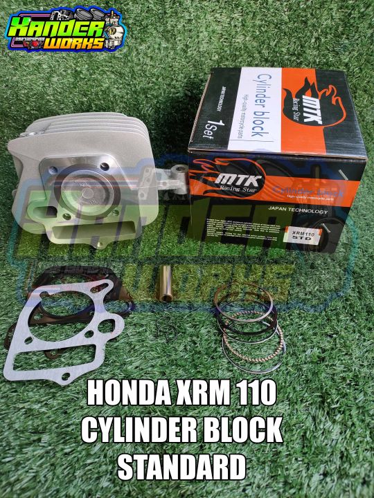HONDA XRM 110 STANDARD CYLINDER BLOCK SET | Lazada PH