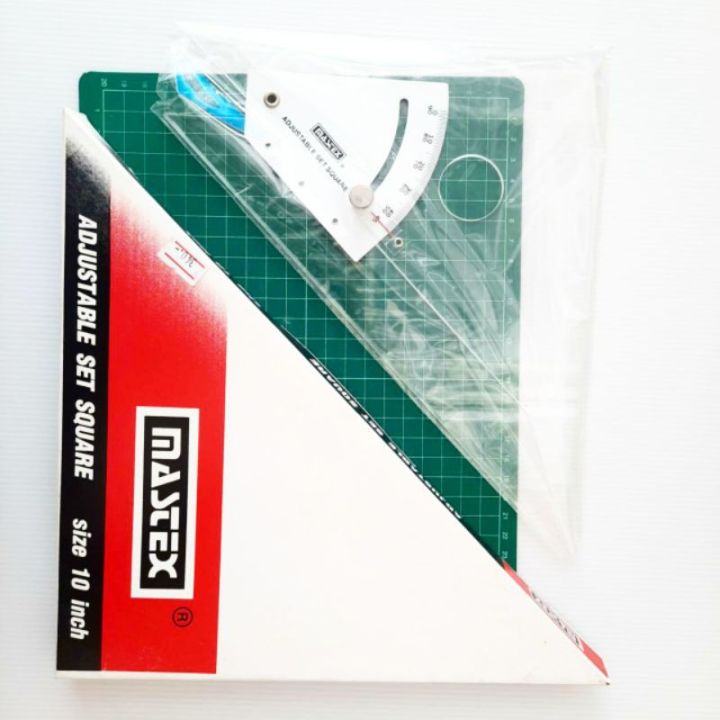 MASTEX adjustable set square ไม้ฉากปรับมุม Mastex ขนาด 8” 10” 12 ...