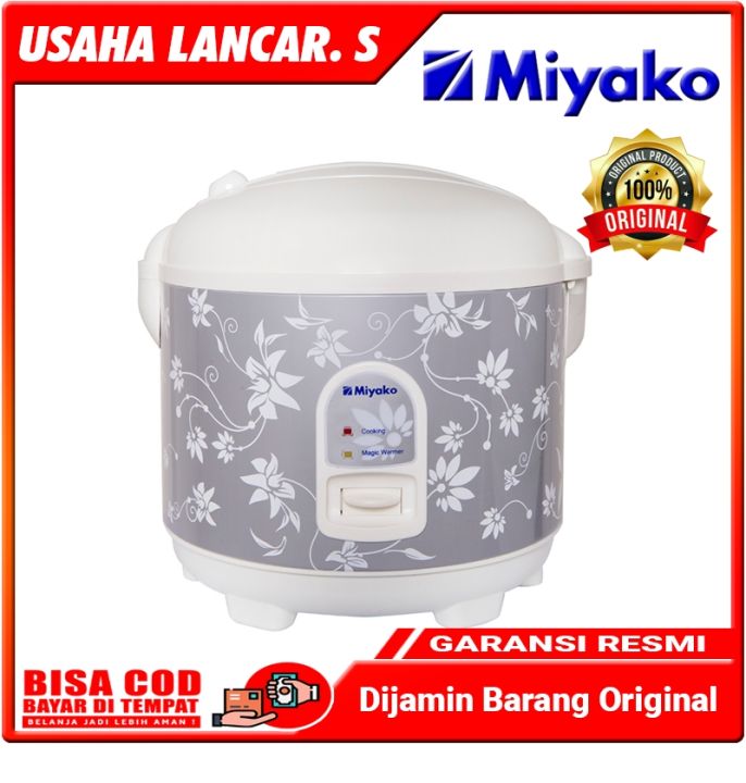 MIYAKO MCM 528 Abu Abu Magic Com Serbaguna 3 in 1 [1,8 Liter] | Lazada ...