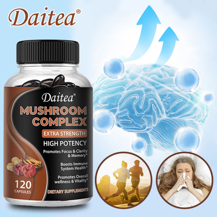 Daitea Mushroom Complex Supplement to Strengthen the Immune System and ...