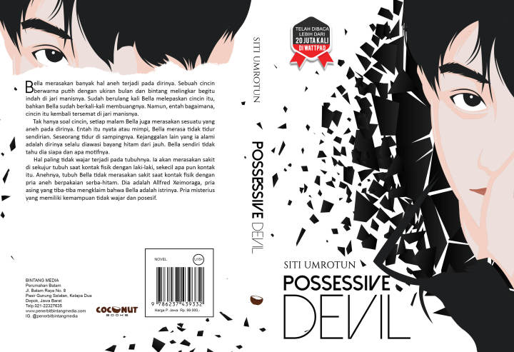 Novel Possesive Devil ( Tanda Tangan Penulis + Gimmick Cantik ...