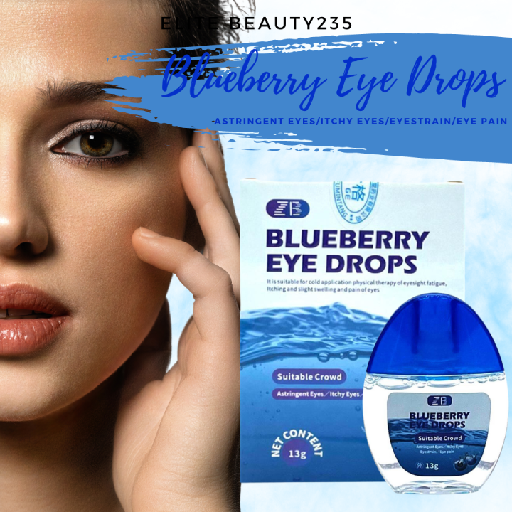 ORIGINAL Blueberry Eye Drops Suitable for cold application physical ...