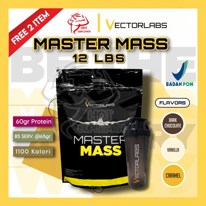 Vectorlabs Master Mass 12 Lbs 12 Lb 12lbs Gainer Susu Penambah Berat