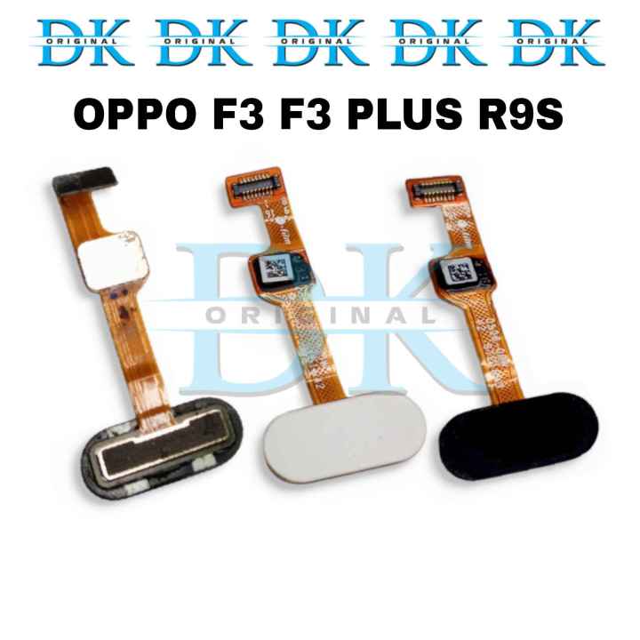 Flexible Fingerprint Oppo F3 F3 Plus R9s Finger Print Sidik Jari ...