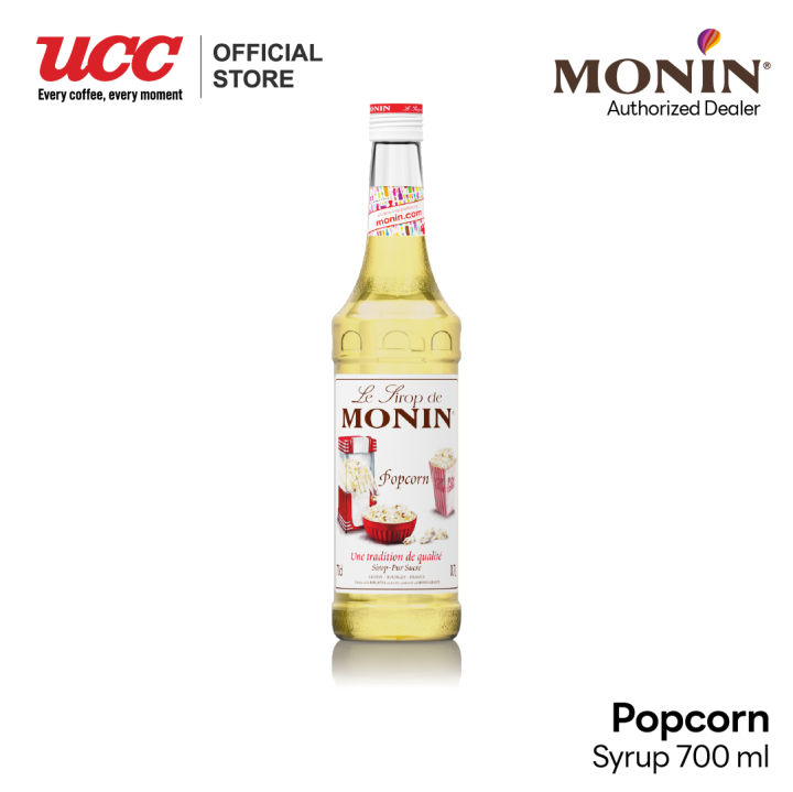 MONIN Popcorn Syrup น้ำเชื่อมกลิ่นป็อปคอร์น 700ml. | Lazada.co.th