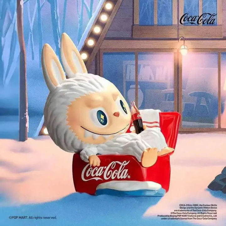 Original POP MART Labubu The Monsters Coca Cola Series Action Figure ...