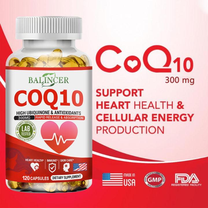 CoQ10 Supports Healthy Heart Function Increases Energy Endurance ...