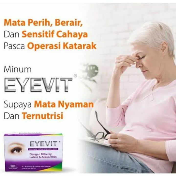 Eyevit Vitamin Mata isi 30 Tablet | Lazada Indonesia
