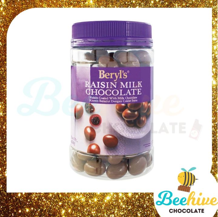 Beryls Raisin Milk Chocolate Jar 400g [Ice Packs Included] | Lazada