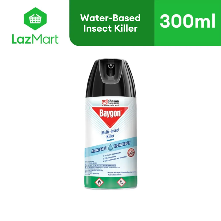 Baygon Multi Insect Killer Water-Based 300ml | Lazada PH