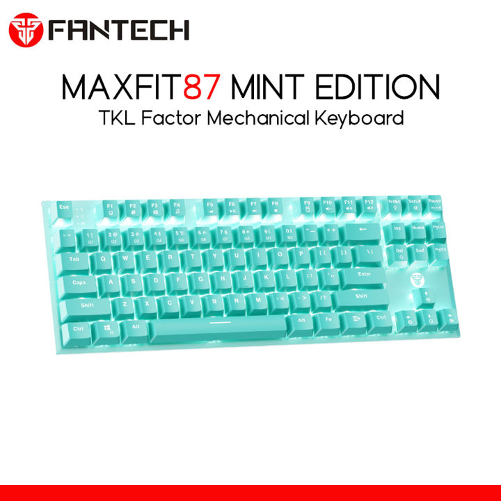 Fantech Gaming Keyboard Maxfit87 MK856 Mint Edition with Backlighting ...