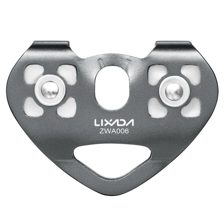Lixada 30Kn Cable Trolley Pulley With Ball Bearing Climbing Caving ...