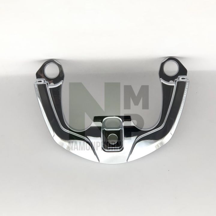 ฝาครอบใต้แฮนด์ตัวหลัง โครเมียม ครอบใต้แฮนด์ตัวหลัง PCX 160 แท้ HONDA ...