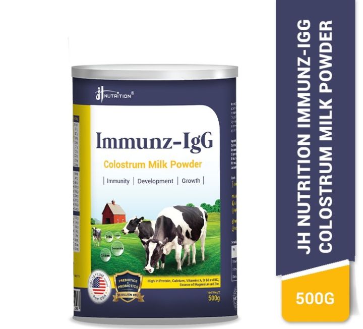 [JH NUTRITION] Immunz-IgG Colostrum Milk Powder 500g - boost immunity ...