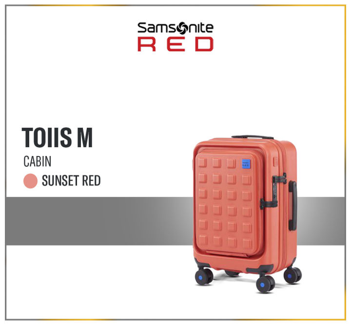 Samsonite Red Label Koper Hardcase Toiis M Cabin 20 inch - Sunset Red ...