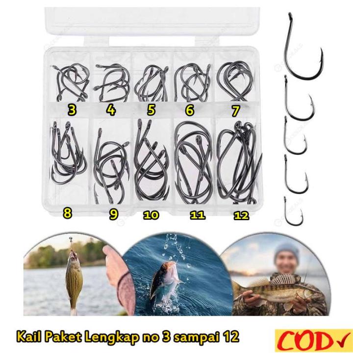 Kail Pancing Set - Ukuran 3 Sampai 12 | Lazada Indonesia