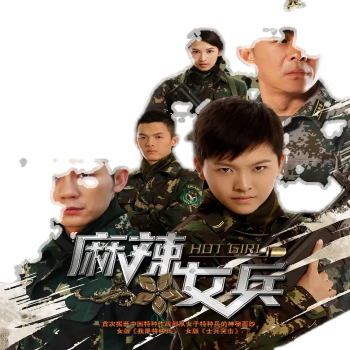 [Spicy female soldier] DVD of TV series by Wang Yang and Wang Yu ...