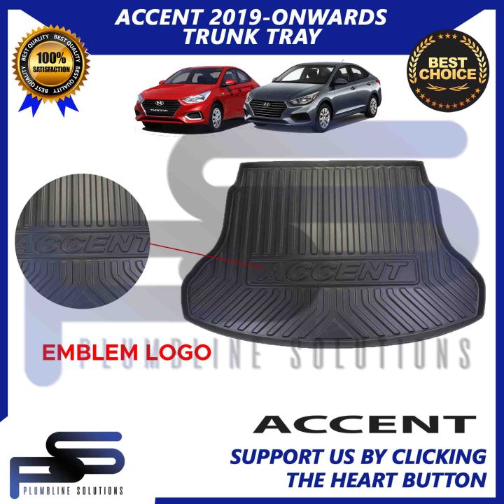 Trunk Tray for Hyundai Accent Sedan / Hatchback 2012 2013 2014 2015 ...