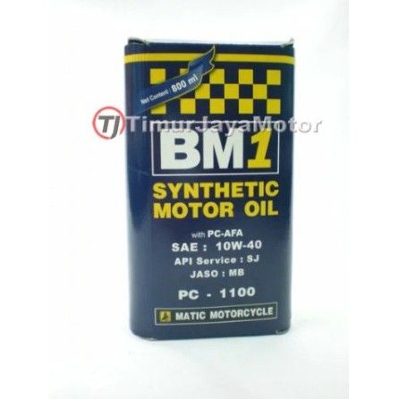 OLI BM1 MATIC PC 1100 1L 10W-40 SJ Kode 791062 | Lazada Indonesia
