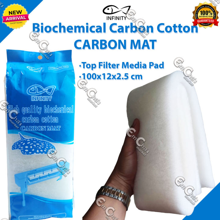 Infinity Carbon Mat Biochemical Carbon Cotton (acc)(flt)Filter Wool ...