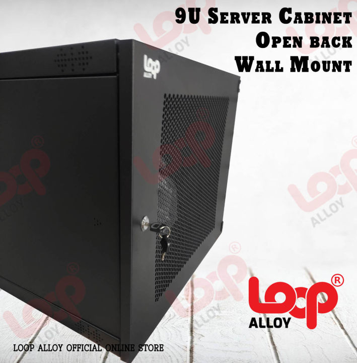 Loop Alloy 9U Wall Mount Server Cabinet | Lazada PH