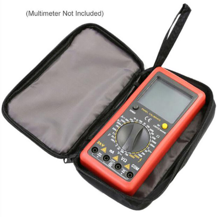 Universal Multimeter Storage Bag Zipper Pouch Case for Digital Meter ...