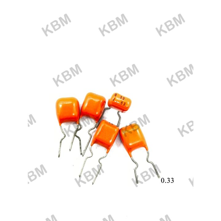 Capacitor (คาปาซิเตอร์) C334(0.33) 50V 63V 100V 250V 275V 400V 630V | Lazada.co.th