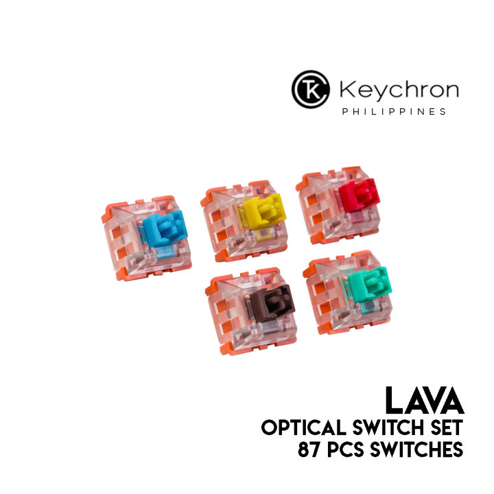 Keychron Lava Optical Switch Set of 87 | Lazada PH