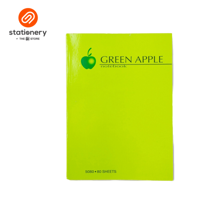 Green Apple Padded Notebooks 80 Leaves | Lazada PH