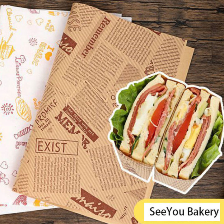 Baking Pape Sandwich Wrapping Paper Food Greaseproof Paper Fried ...