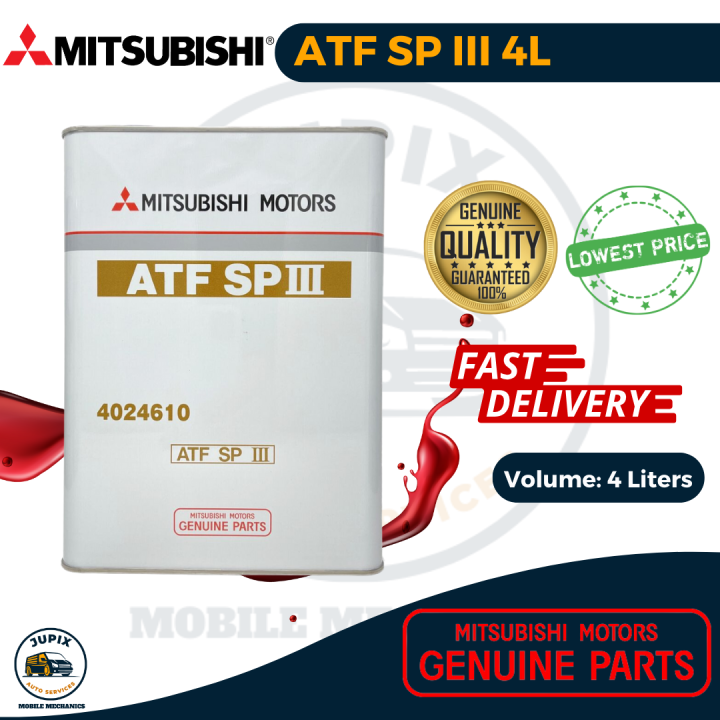Mitsubishi Motors ATF SP III (SP3) 4 Liters | Lazada PH