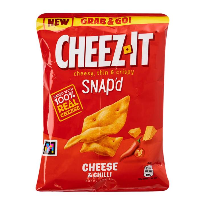 Cheez-It Snap'd Cheese & Chilli Baked Snacks 40G | Lazada Singapore