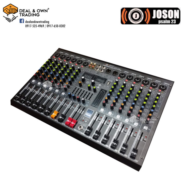Original Joson Spider 12ch Professional Mixer (12 Channel) | Lazada PH