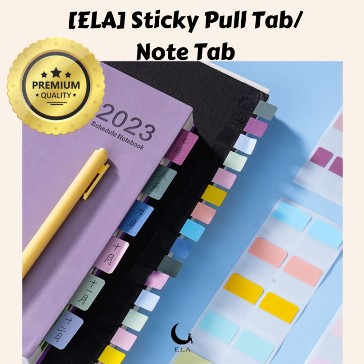 [ELA] Sticky Pull Tab/ Note Tab | Lazada PH