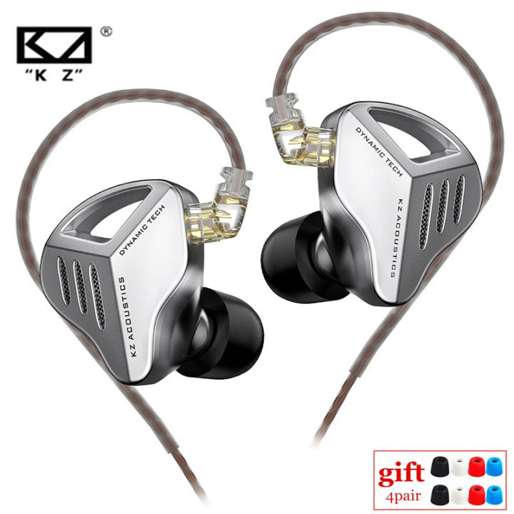 KZ ZVX In Ear Earphone Dynamic HIFI Bass Earbuds In Ear Monitor ...