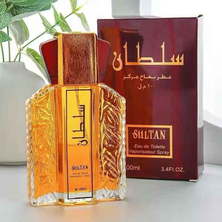 DUBAI Mens Perfume SULTAN 100ml 24 Hours Musk Essential Oil Scent ...