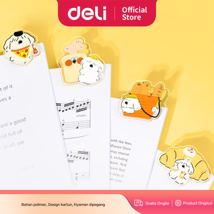 Deli Klip Binder / Binder Clip Lucu/ Penjepit kertas / Paper Clip P550 ...