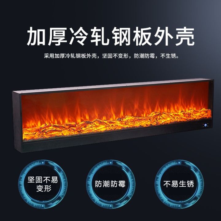 Customized American embedded retro simulation flame electronic ...